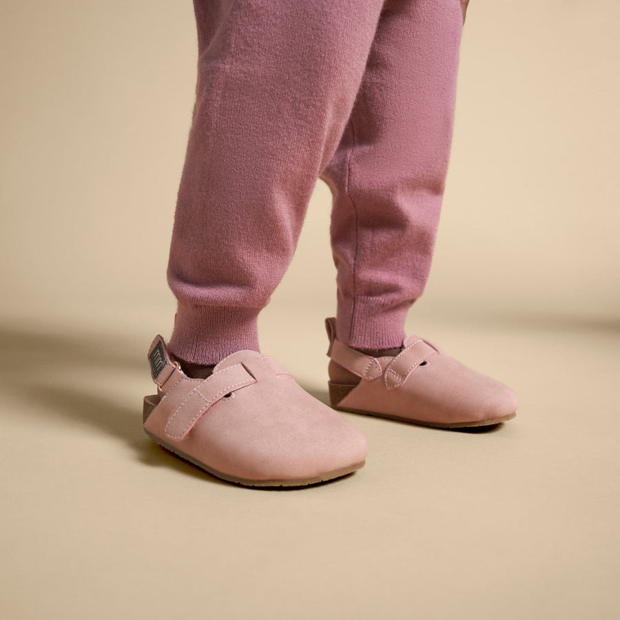 Baby & Toddler Girls Light Pink Clogs With Strap - Gerber Childrenswear