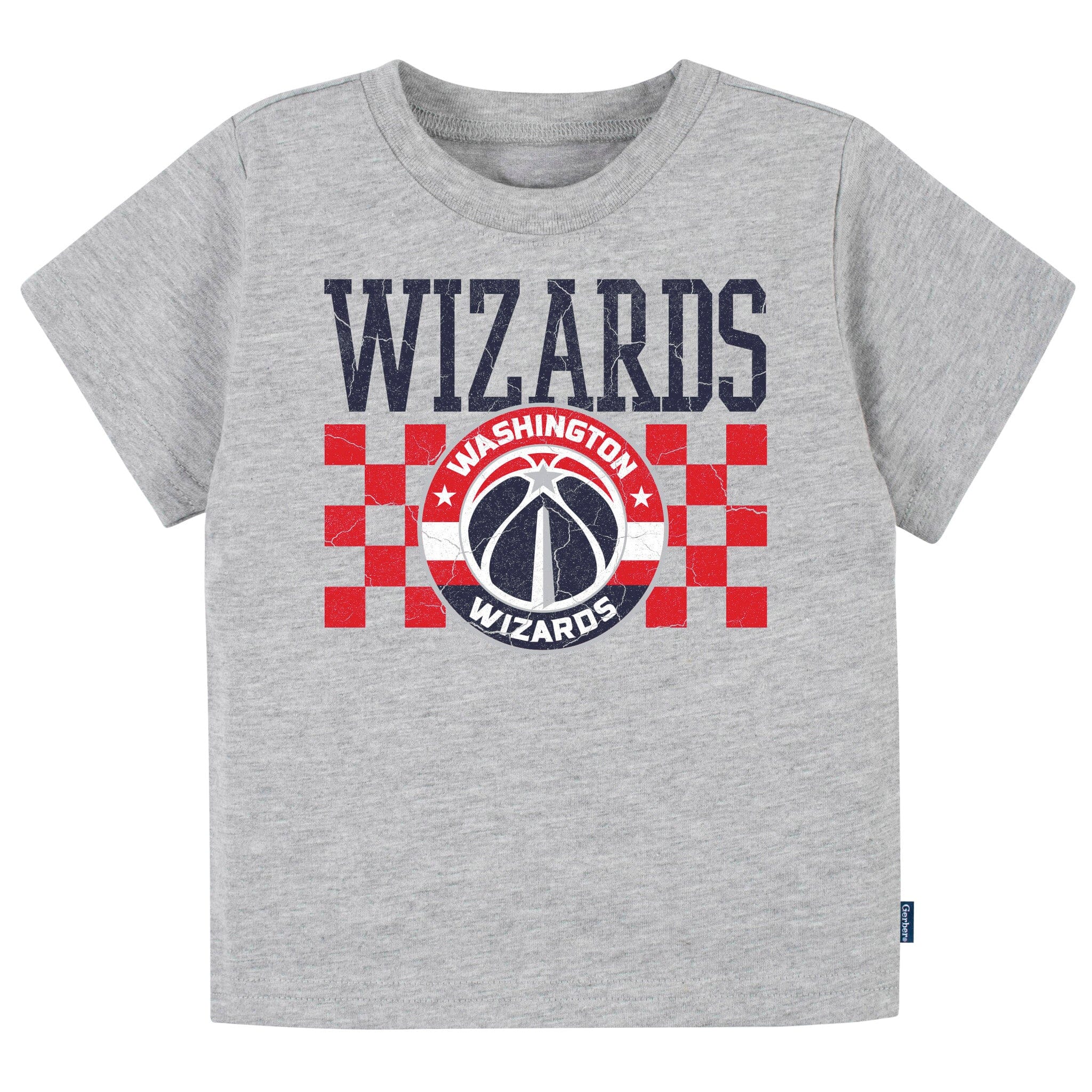 Infant & Toddler Neutral Gray Washington Wizards T-Shirt – Gerber ...