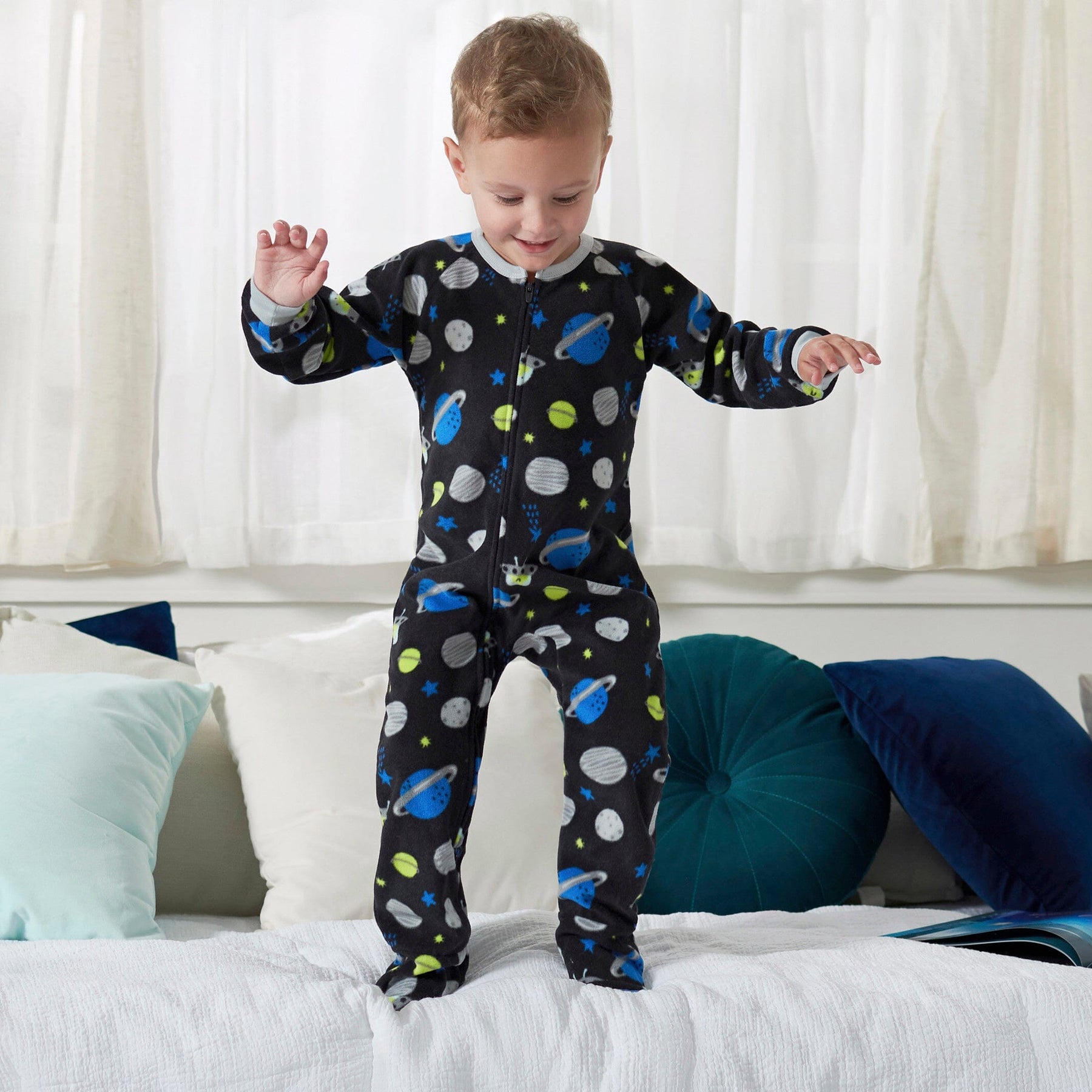 Infant & Toddler Boys Space Fleece Pajamas – Gerber Childrenswear