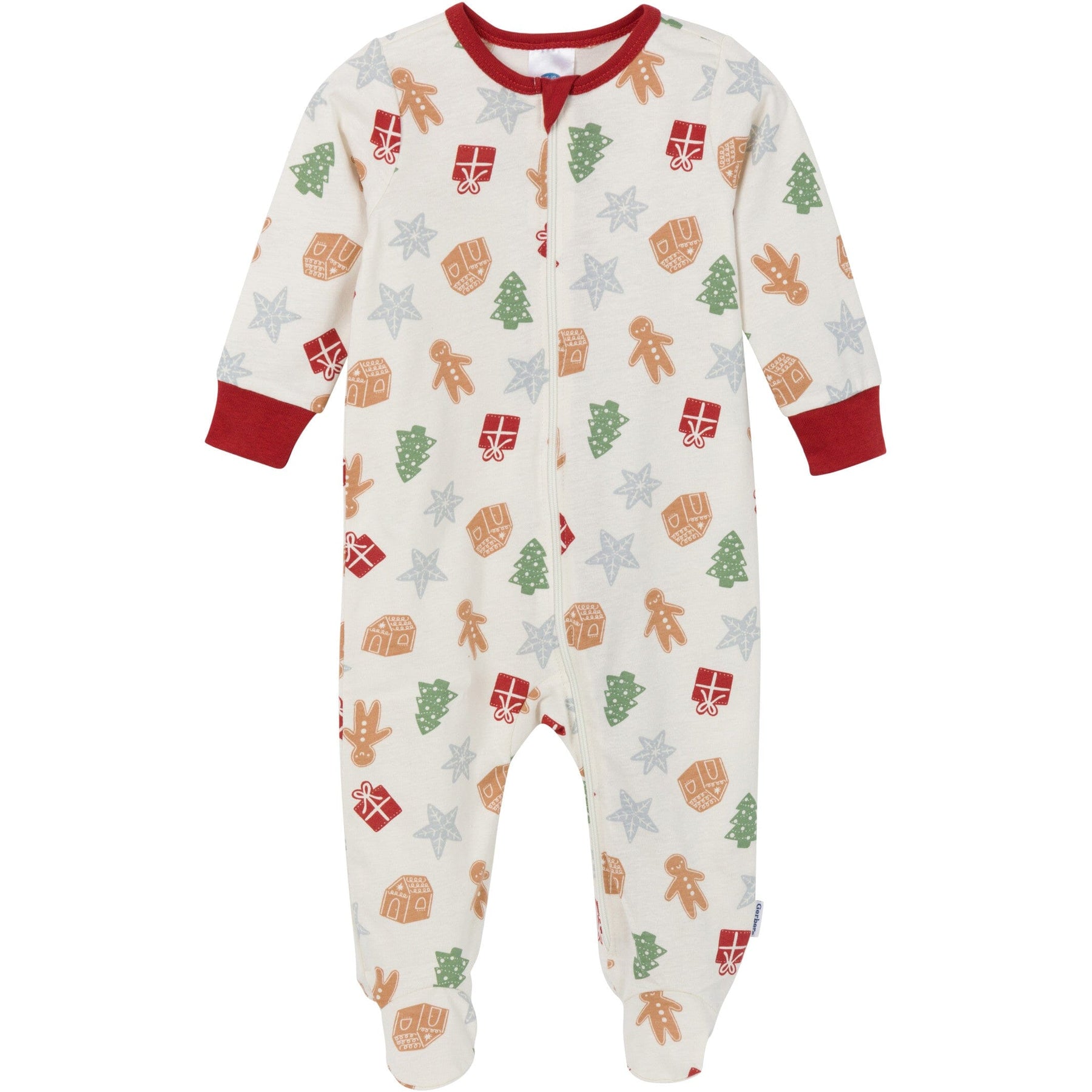 Baby Neutral Gingerbread Gifts Sleep 'N Play – Gerber Childrenswear