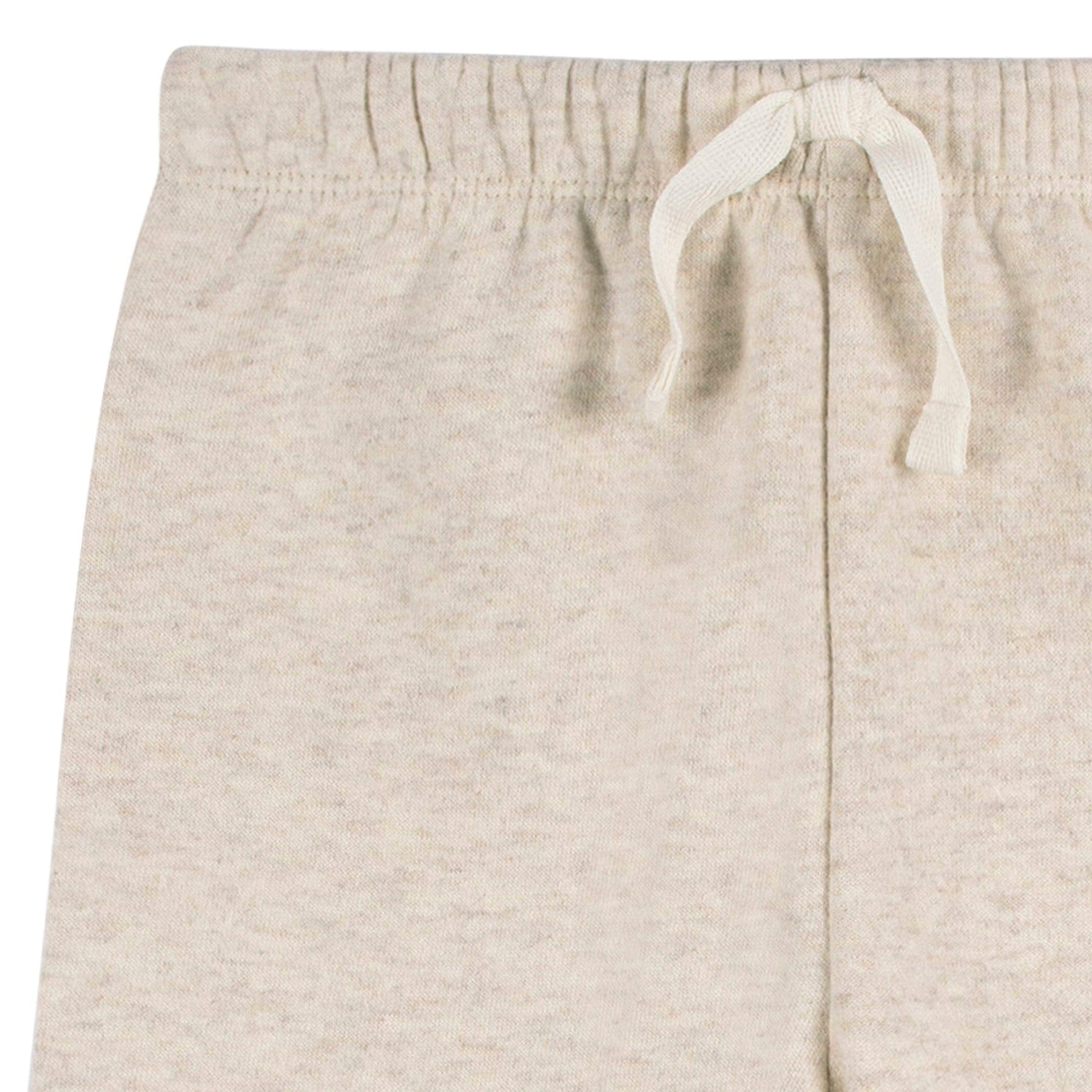 2-Piece Infant & Toddler Neutral Oatmeal Heather Sweatshirt & Pant Set ...