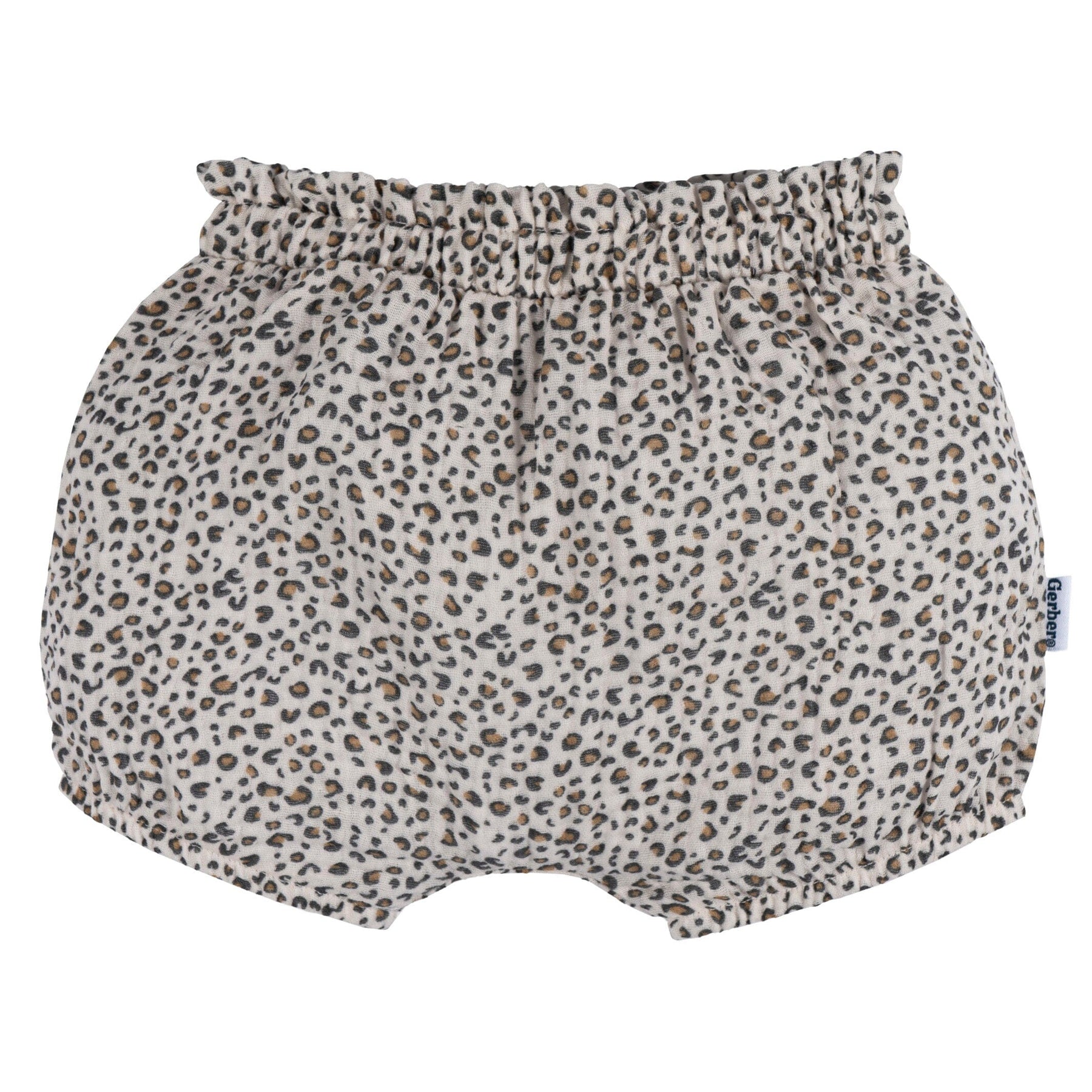 3-Pack Baby Girls Grey, Leopard, & Pink Gauze Bubble Shorts – Gerber ...