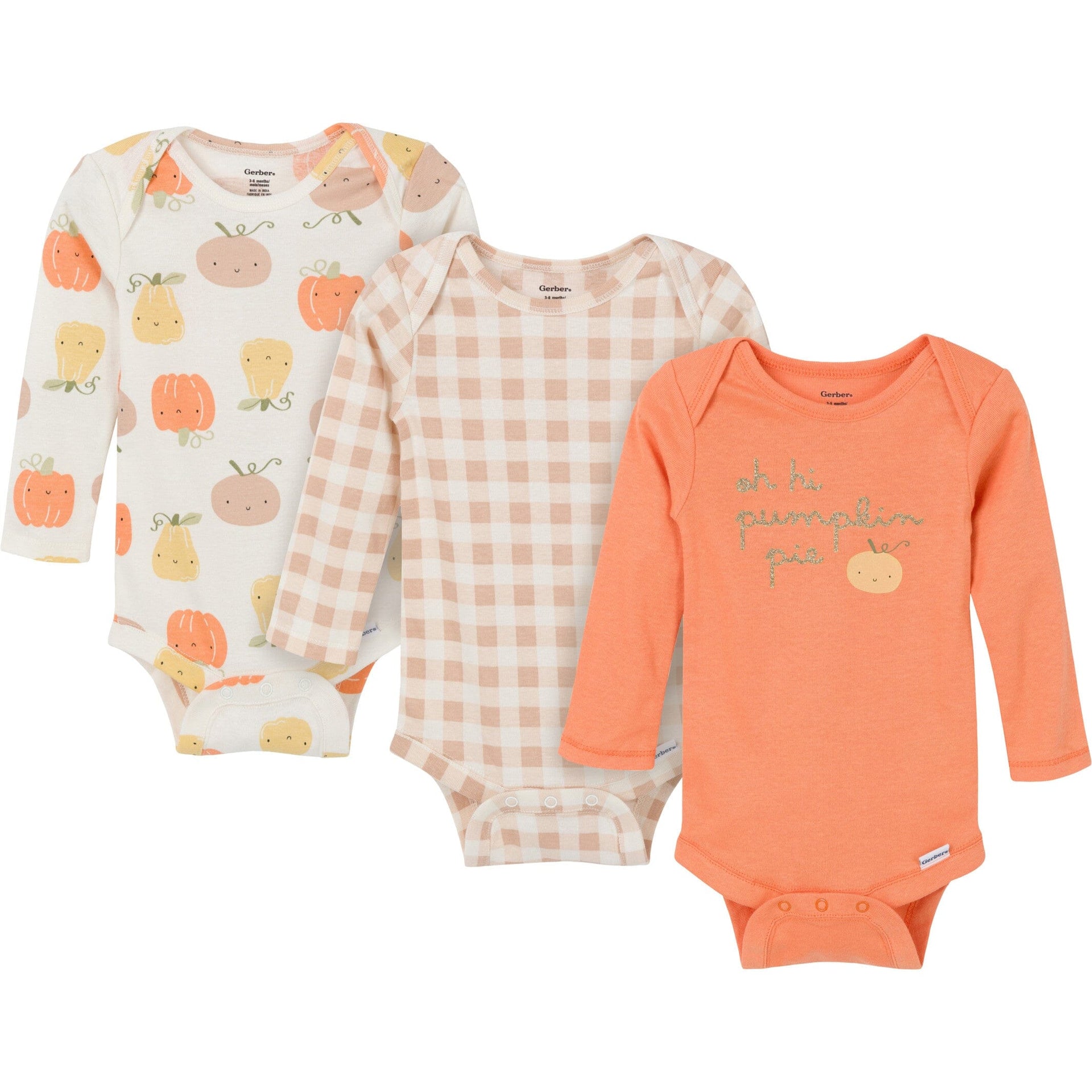 Gerber® 8-pack Baby Girls' Castle Short Sleeve Onesies® Bodysuits ...