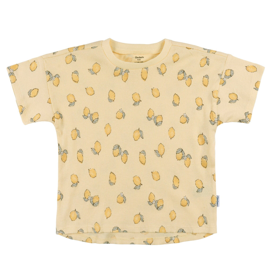 3-Piece Infant & Toddler Girls Lemons Shirts and Shorts Set – Gerber ...