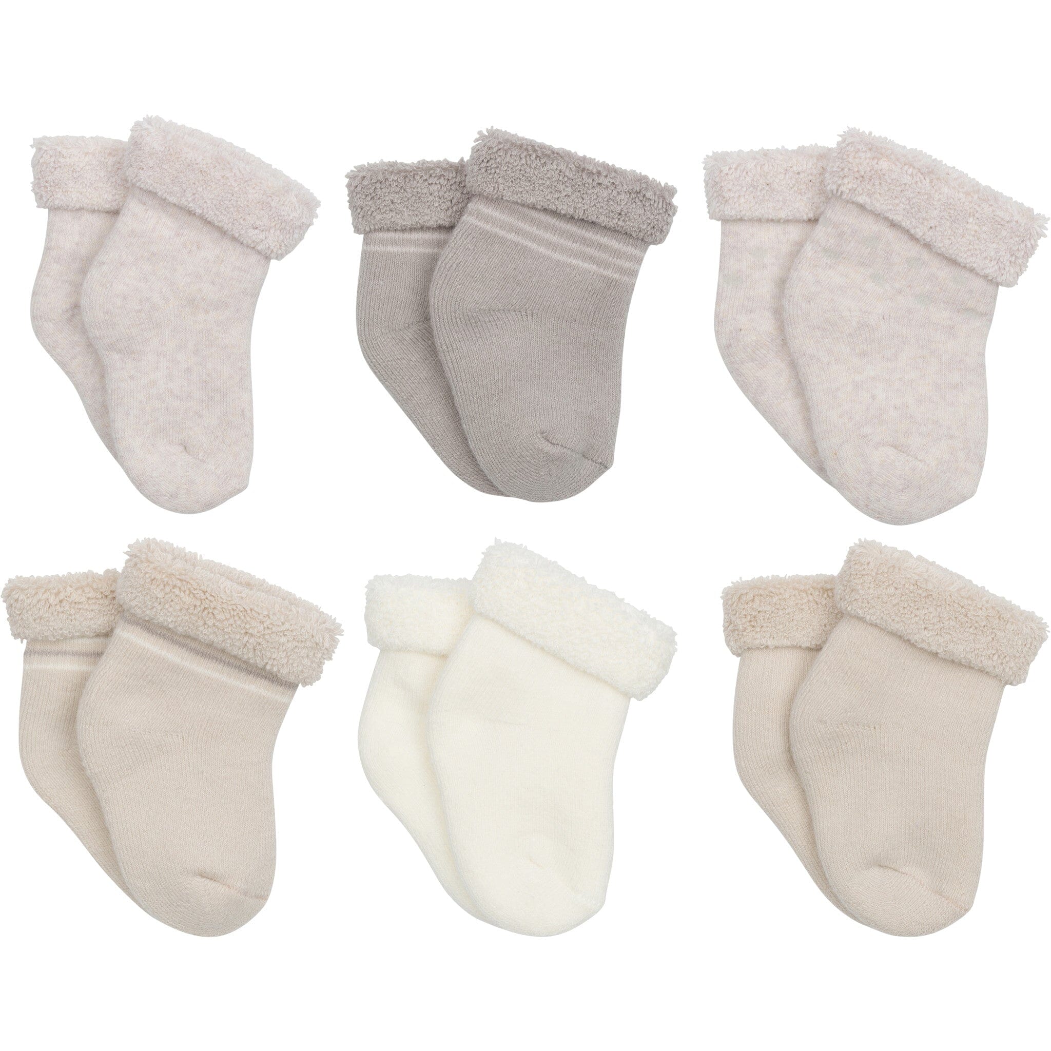6-Pack Baby Boys Fox Wiggle Proof® Socks – Gerber Childrenswear