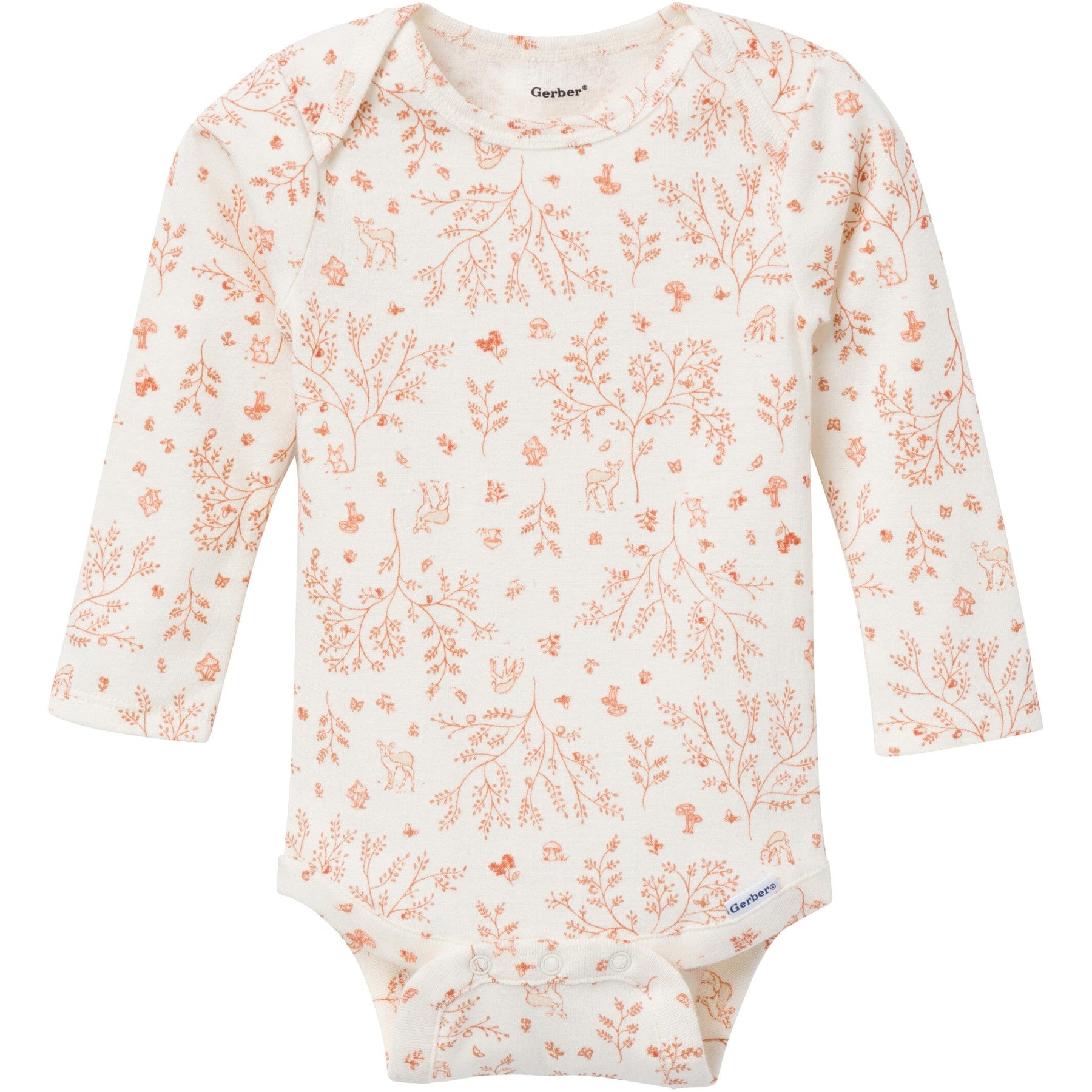 6-Pack Baby Girls Red Onesies® Bodysuits – Gerber Childrenswear