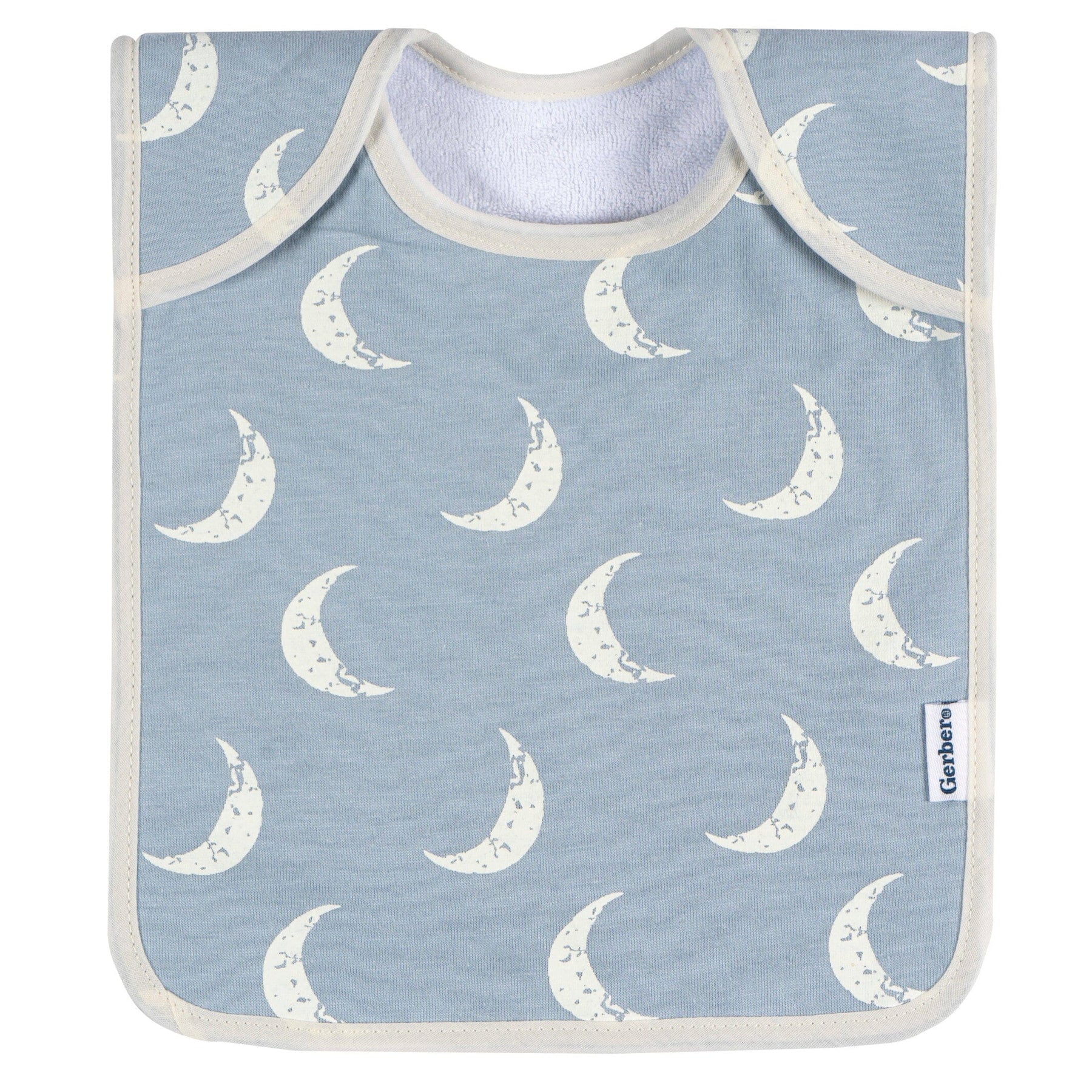 8-Pack Baby Boys Space Jersey Lap Shoulder Bibs – Gerber Childrenswear