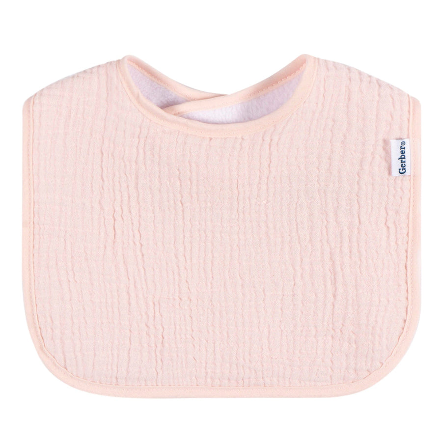 8-Pack Baby Girls Pastel Muslin Drooling Bibs – Gerber Childrenswear