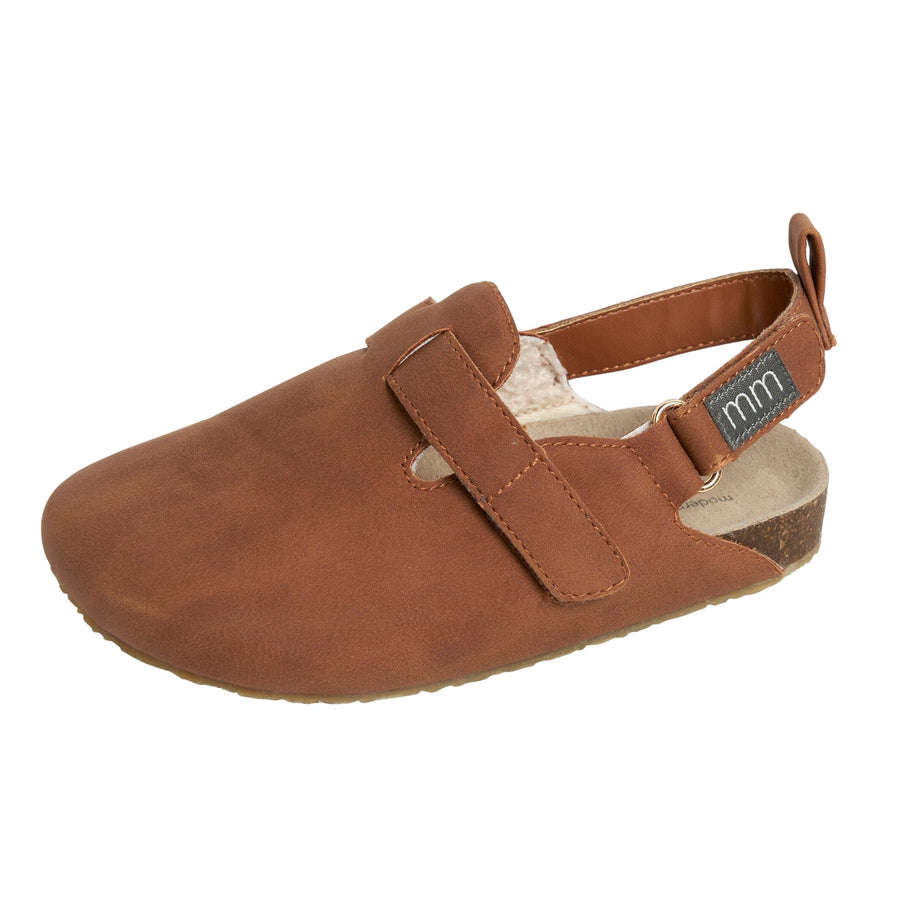 Infant & Toddler Neutral Medium Brown Clog With Strap – Gerber ...