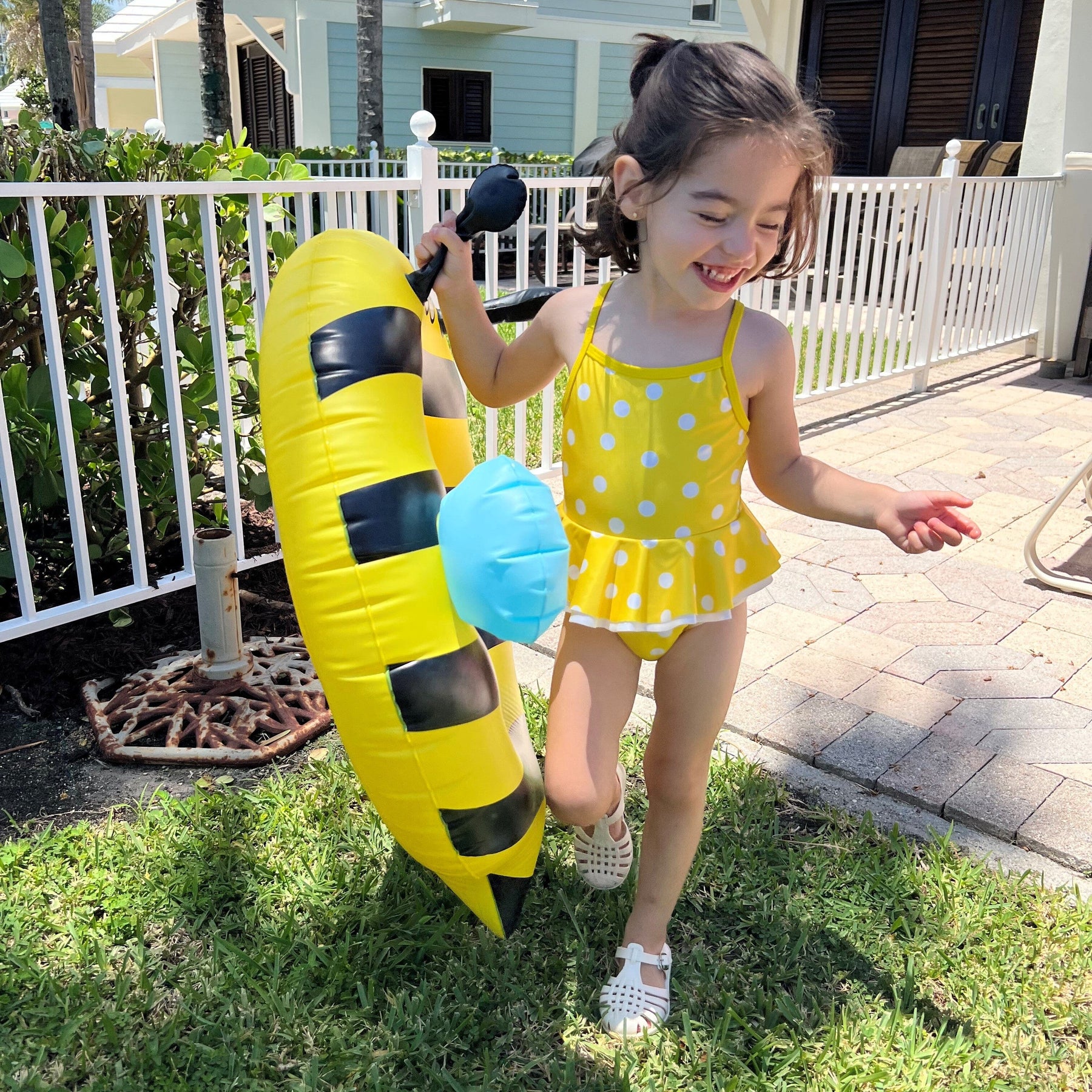 Baby & Toddler Girls Lemon Squeeze One-Piece Swimsuit – Gerber ...