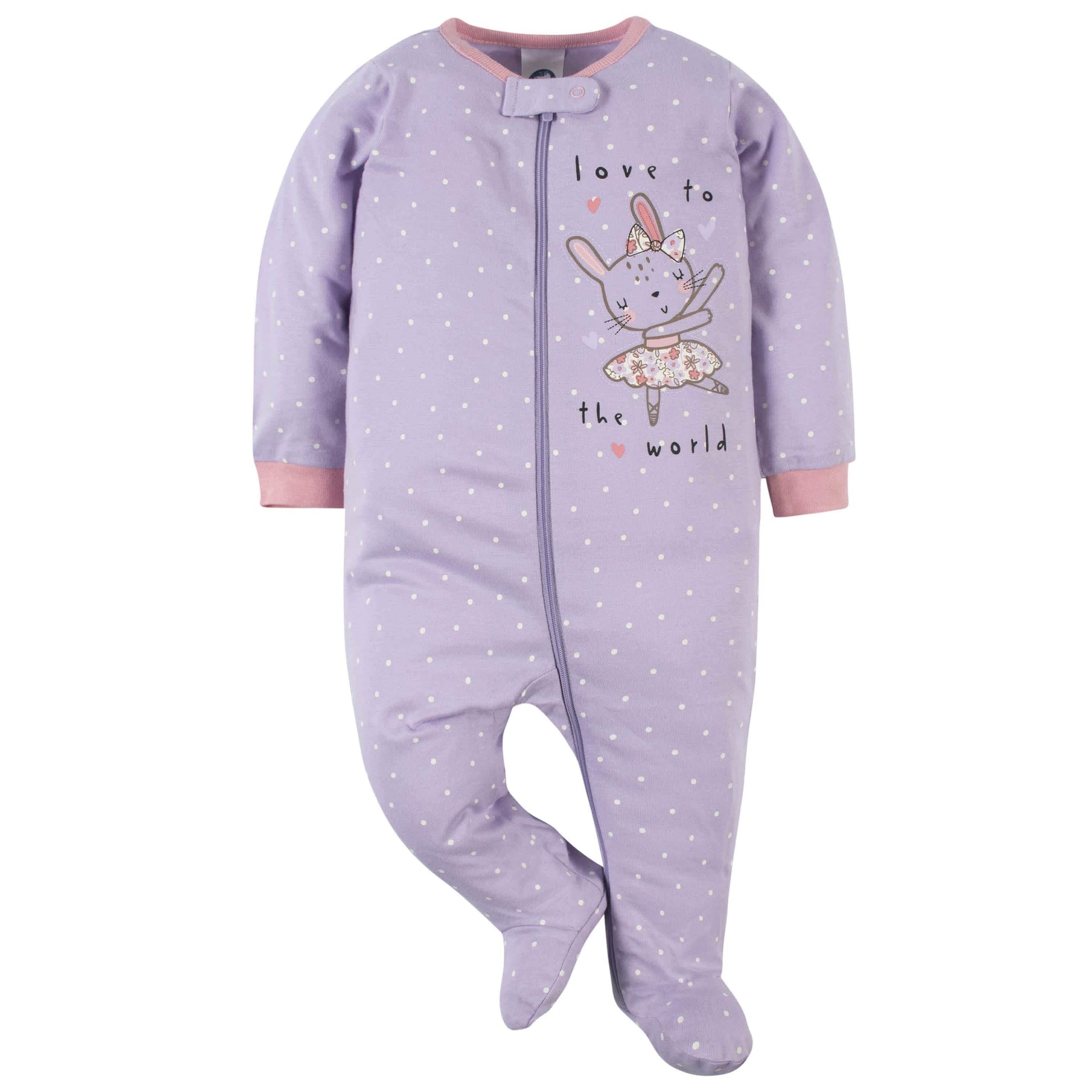 2-Pack Baby Girls Bunny Ballerina Sleep 'N Plays – Gerber Childrenswear