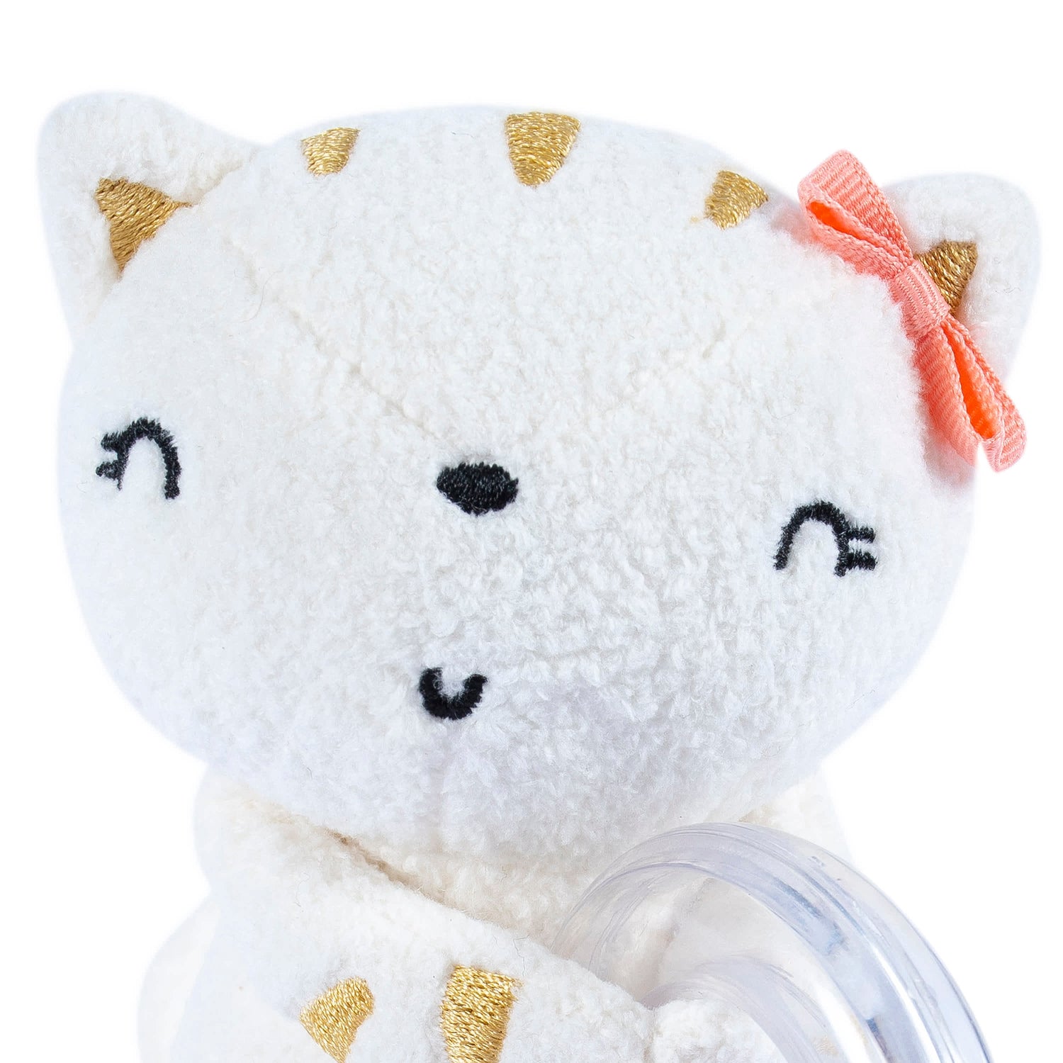 2-Piece Baby Girls Cat & Mouse Rattle and Teether Set#N#– Gerber ...